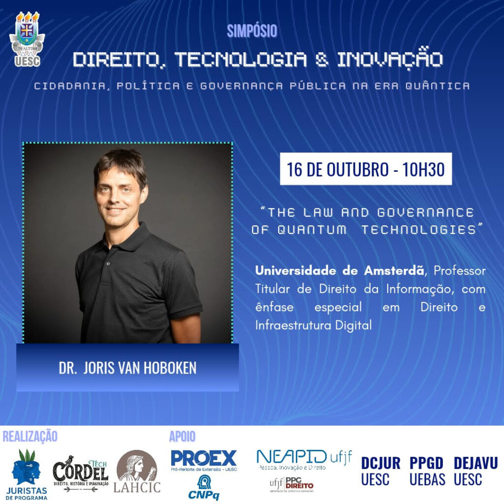 UESC sedia debates de vanguarda sobre Direito e Era Quântica em ...